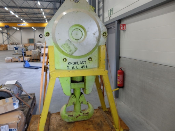 Block, crane, 45 Te SWL - 1 sheave - NOV For Sale or Rent - Listing ID ...